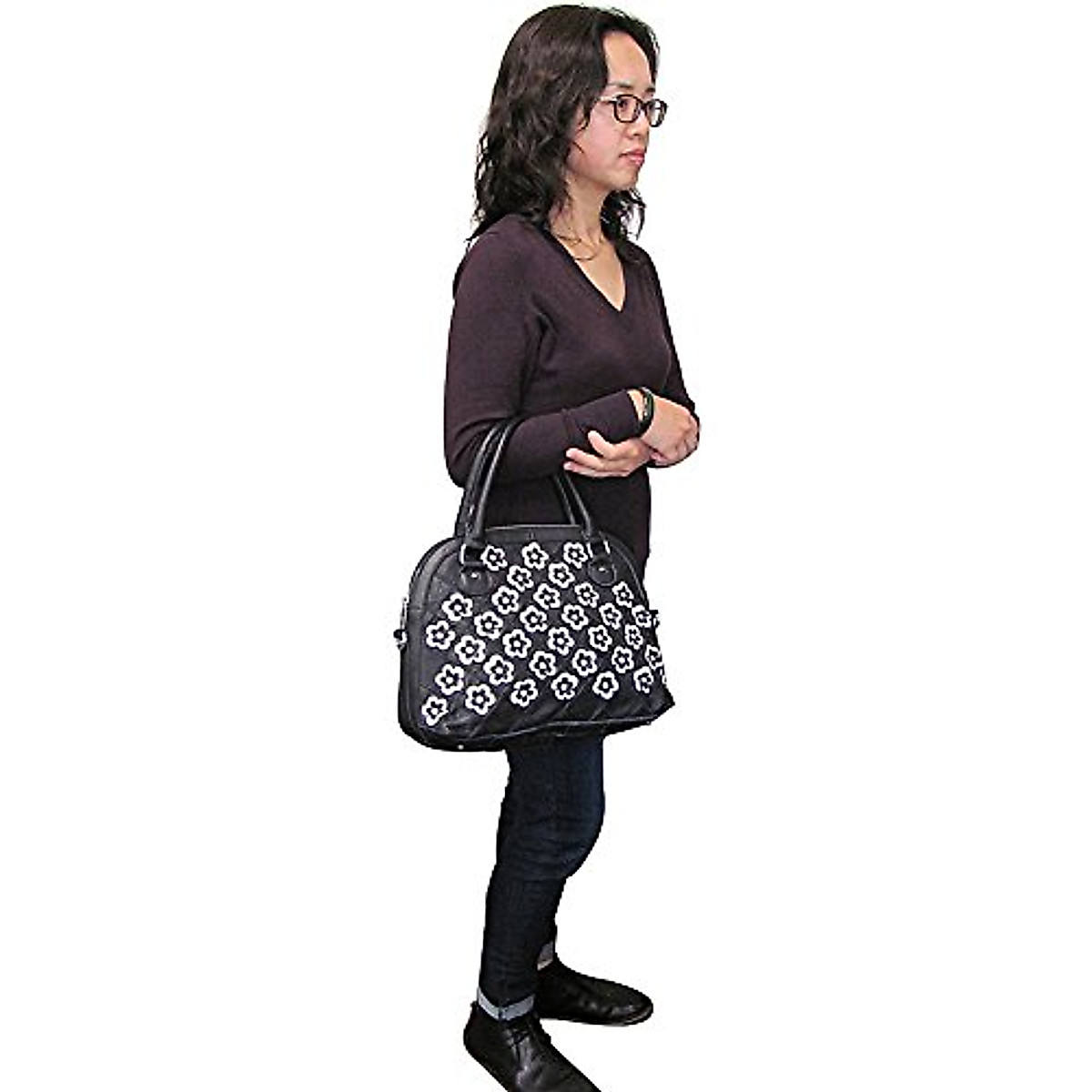 Amerileather Kenzer leather Handbag (#1924-9)