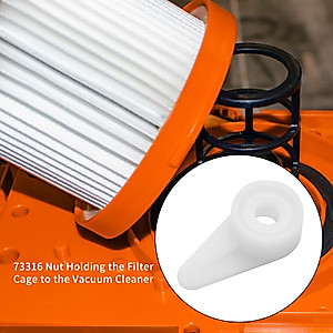 Bularie 73316 Shop Vac Filter Nut Compatible with Craftsman Shop Vac Filter VF4000 - Ridgid Shop Vac Filter Wet/Dry Plate Nut, Replace 9-16938 83872-2 Pcs