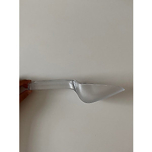 Rubbermaid Commercial Products Plastic Utility Ice Scooper, 6-ounce, Clear, Dishwasher Safe Kitchen Scoop for Weddings/Bar/Ice Bucket/Kitchen/Popcorn