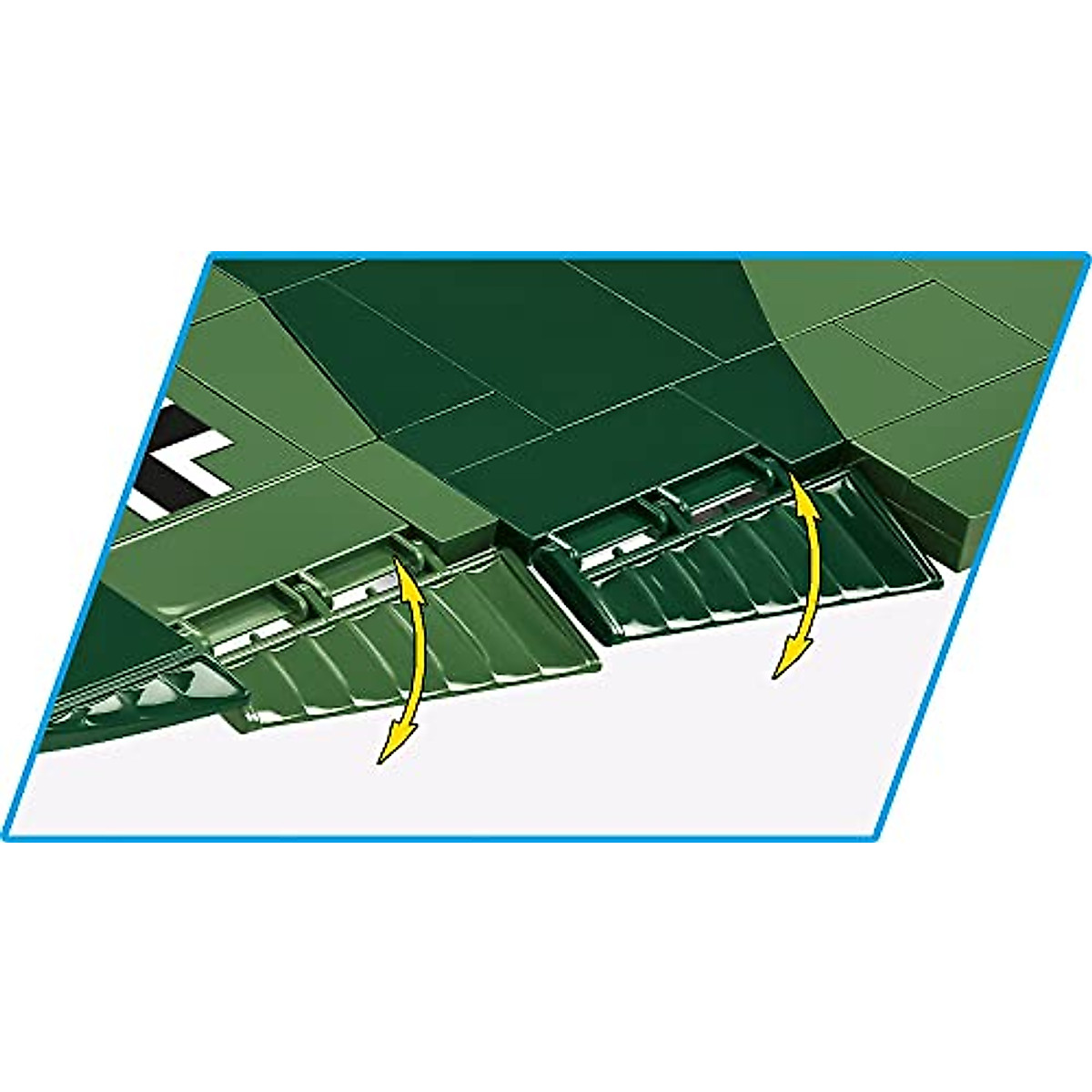 COBI Historical Collection World War II Junkers JU-88 Plane, 1180 pcs