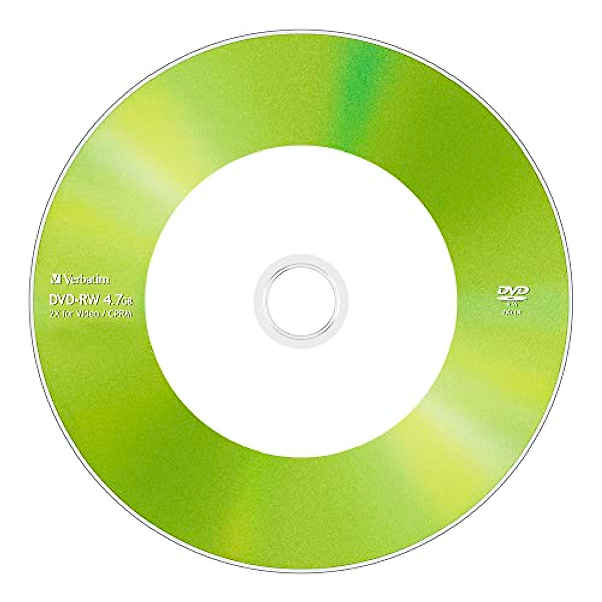 Mitsubishi Chemical Media VHW12NX5D1-B Verbatim Recording Recording DVD-RW CPRM 120 Minutes 5 Sheets 5 mm Plastic Case 5 Color Mix One Side 1 Layer 1-2X Speed