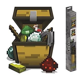 Trends International RoomScapes Minecraft Open Chest 18'' x 24'' Wall Decal