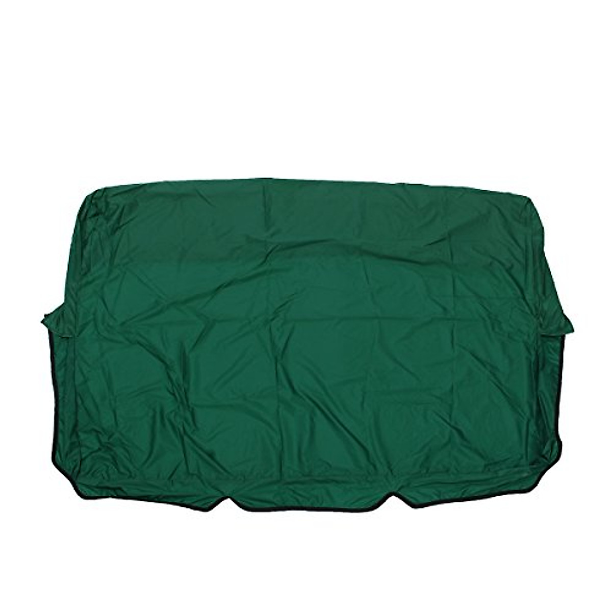 dDanke Patio Swing Cushion Cover Swing Seat Cover Replacement for 3 Seat Swing Chair Dustproof Protection 150X50X10CM, Cover Only (Green)
