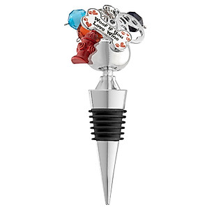 Woof If You Love Wine Dog Charm Stopper #20-533