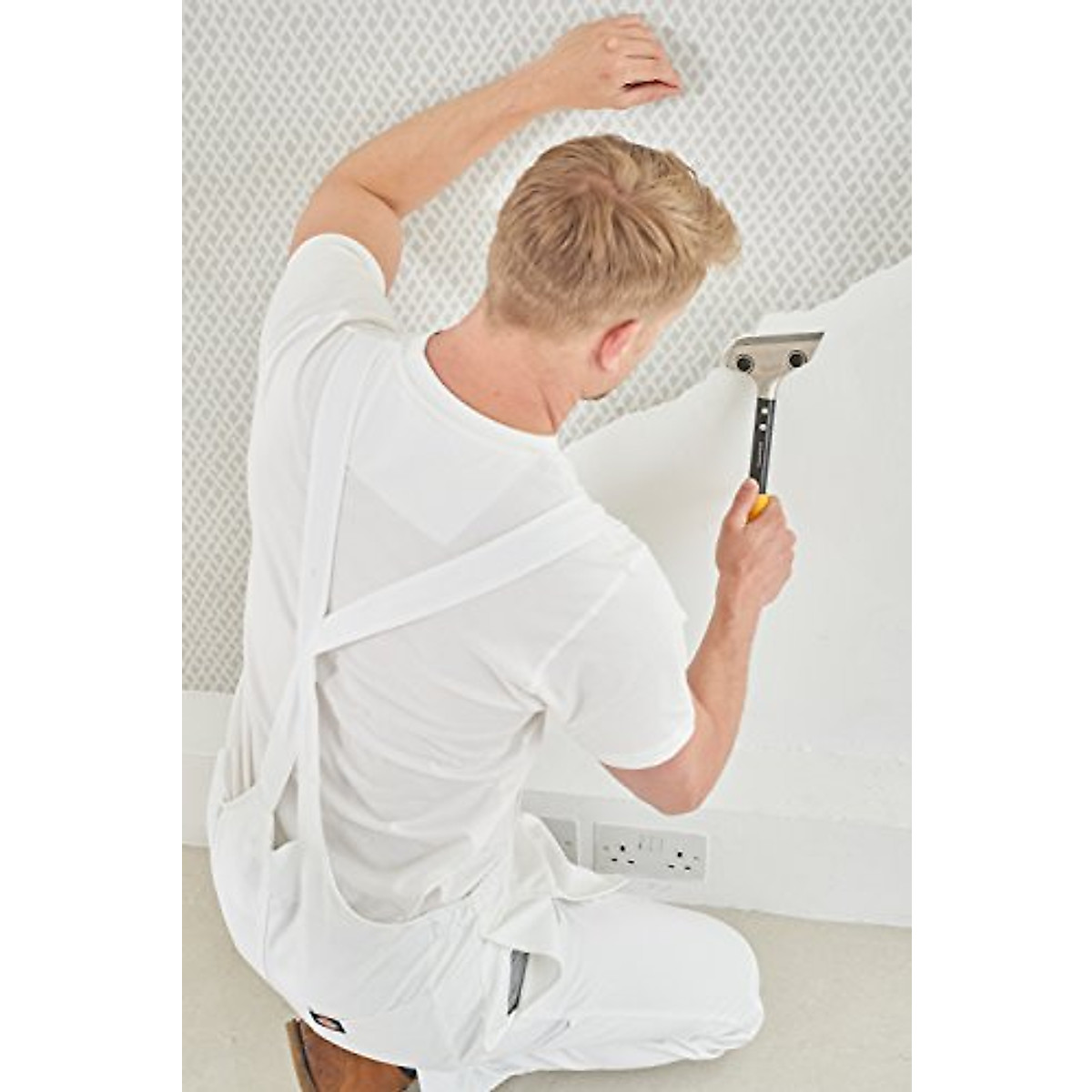 Tajima SCRL300 Scrape-Rite Reversible Blade Scraper, Silver/Black/Yellow, 265 mm