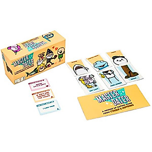 Master Dater by Cyanide & Happiness - a Mixed up Dating Party Game for 3-8 Players, Card Game for Parties