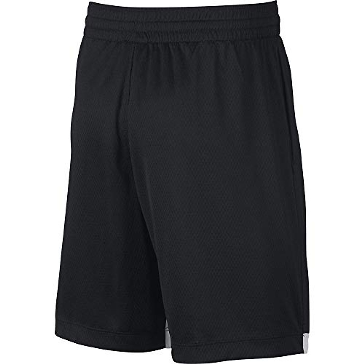 Nike 8" Dry Short Trophy, Dri-FIT Boys' training shorts, Athletic shorts, Black/White/White, XS