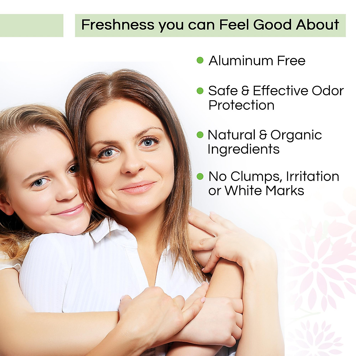 Good for You Girls Aluminum-Free, Natural & Vegan Deodorant for Kids, Preteens, Teens, Safe & Effective Odor Protection, Clear Roll-On, Natural Fragrance | Fresh Honeydew, 3 oz (Pack of 1)