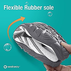 SEEKWAY Water Shoes for Women Adult Quick-Dry Aqua Sock Barefoot Men for Beach Swim River Pool Lake Hiking Kayaking Surfing