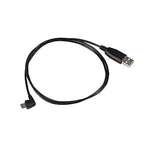 StarTech.com 6 ft. (1.8 m) Right Angle Micro USB Cable - USB 2.0 A to Right Angle Micro B - Black - Micro USB Cable (UUSBHAUB6RA)