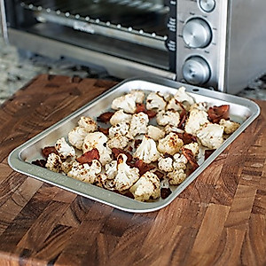 Nordic Ware Naturals Compact Baking Sheet, Silver