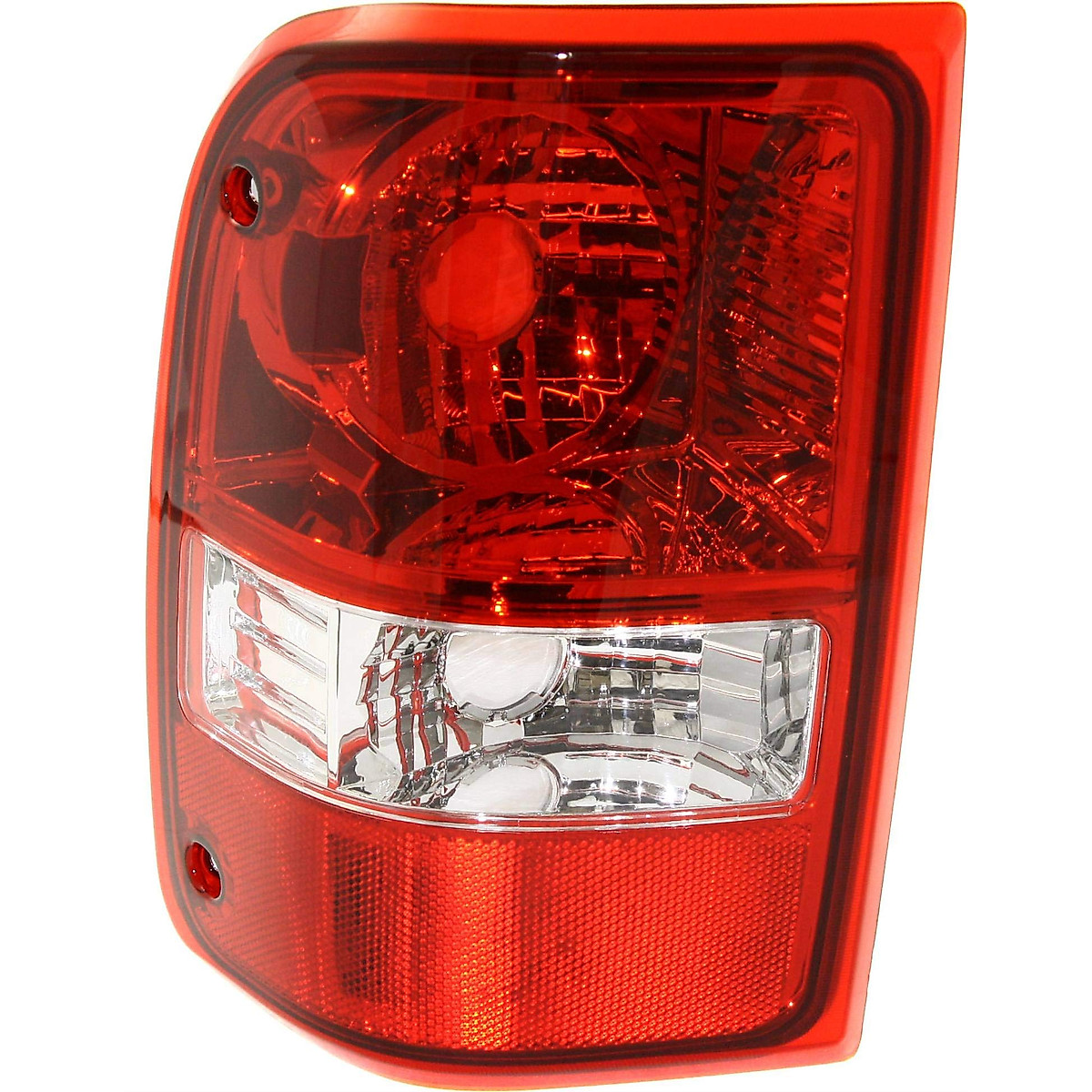 Evan Fischer Tail Light Lens and Housing Compatible with 2006-2011 Ford Ranger Driver Side