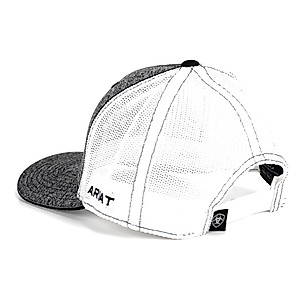 ARIAT Men's Flexfit 110 Patch Logo Snapback, Black