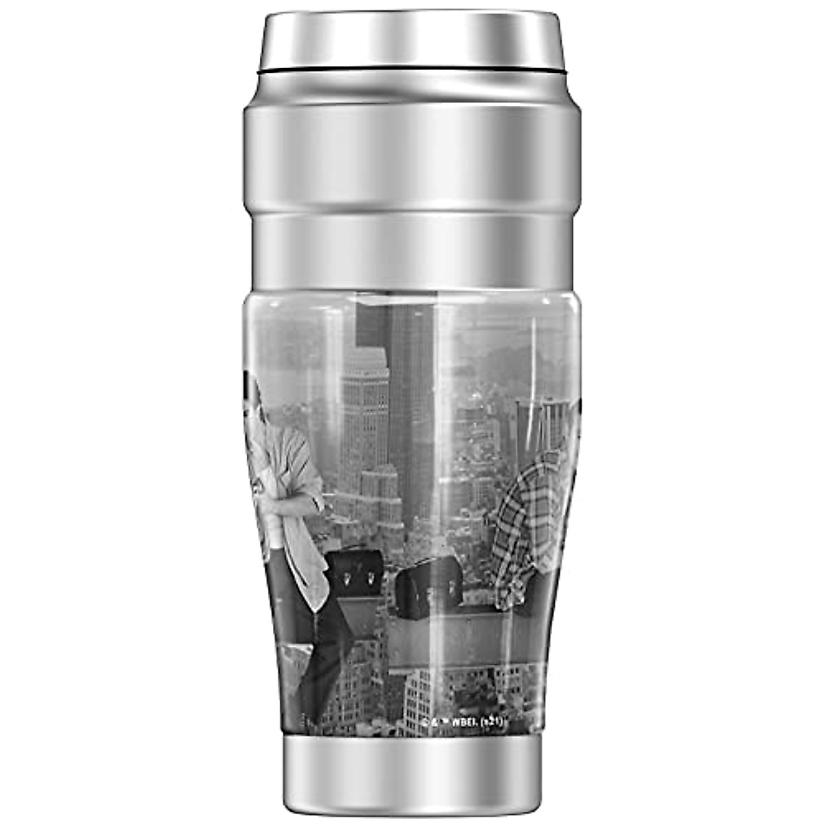 THERMOS Friends Lunch Break Group Photo STAINLESS KING Stainless Steel Travel Tumbler, Vacuum insulated & Double Wall, 16oz