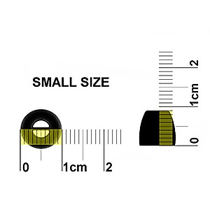 16pcs Small (B-NSEN) Premium Noise Isolation Eartips Adapters Compatible with Sennheiser (M2 IE) Momentum I and G CX 3.00 CX 5.00 CX 7.00BT HD1 HD1 Free, HD1 Wireless in Ear Earphones Headphones