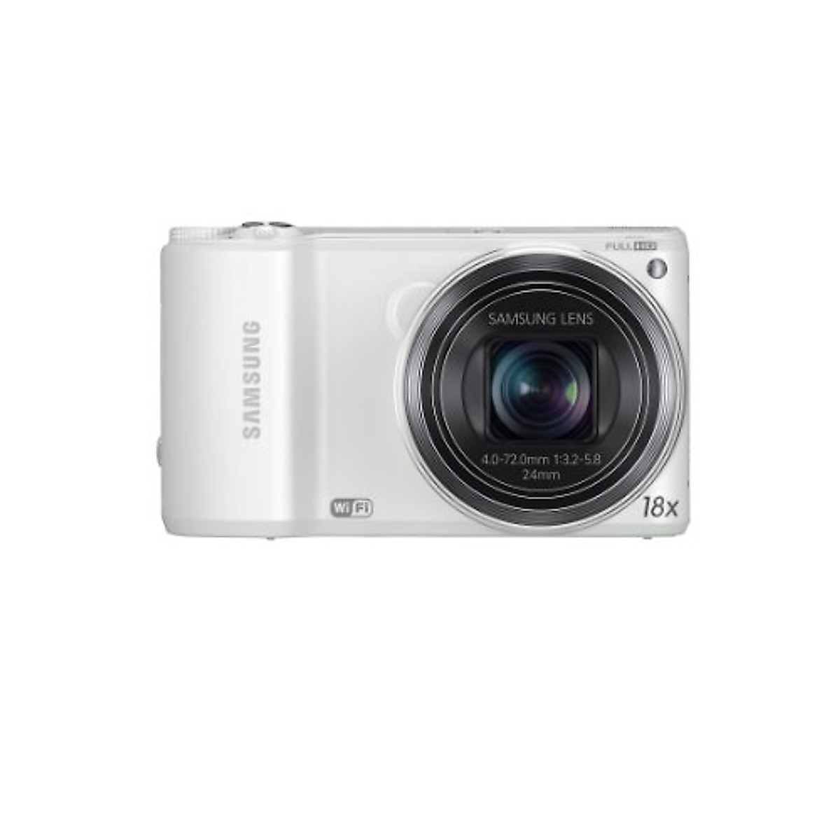 Samsung WB250F 14.2MP CMOS Smart WiFi Digital Camera with 18x Optical Zoom, 3.0" Touch Screen LCD and 1080p HD Video (White) (OLD MODEL)