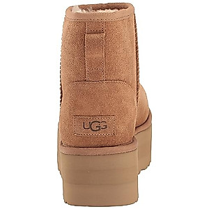 UGG Women's Classic Mini Platform Boots, Chestnut, 9