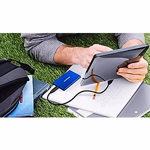 SAMSUNG T7 500GB, Portable SSD, up to 1050MB/s, USB 3.2 Gen2, Gaming, Students, & Professionals, External Solid State Drive (MU-PC2T0R/AM), Red