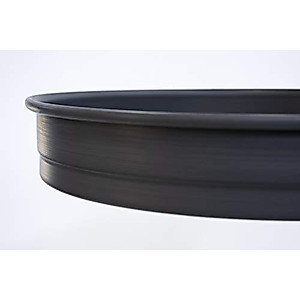 LloydPans Kitchenware USA Made Hard-Anodized 12 Inch Perforated Deep Dish Pizza Pan