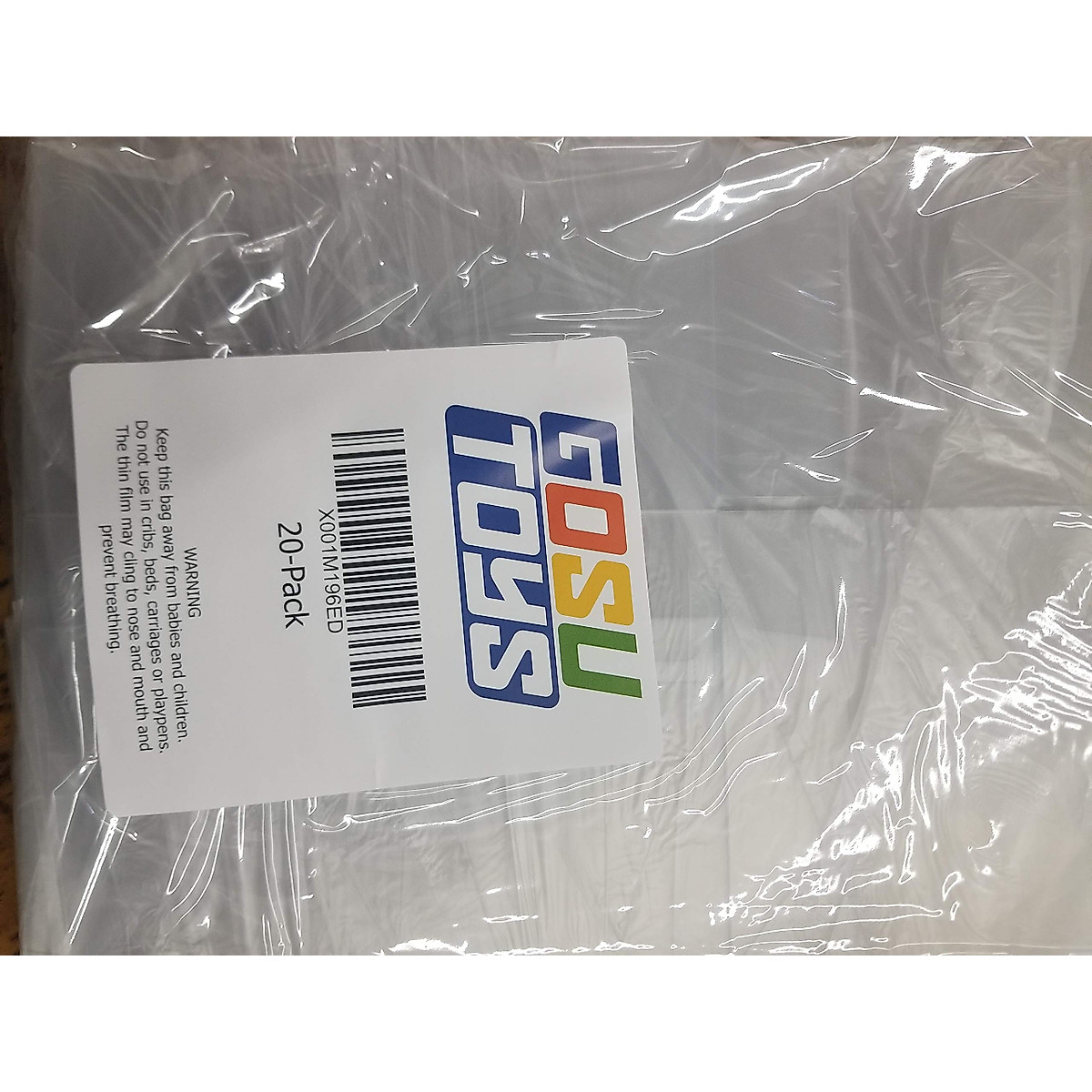 GosuToys Clear Plastic Protector Case Compatible For 4-inch Funko Pop Figures (20 Pack)