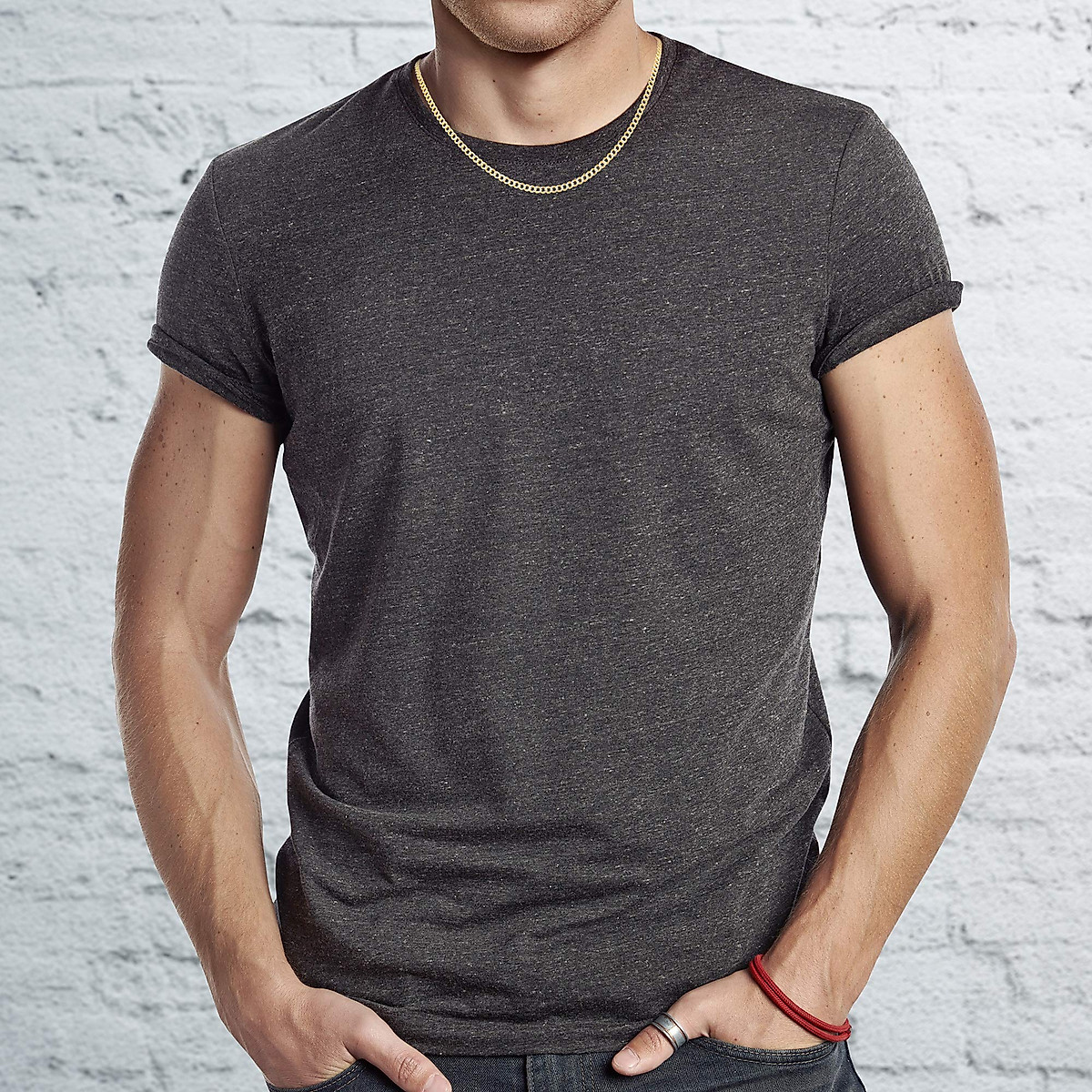 Nuragold 10k Yellow Gold 3.5mm Cuban Chain Curb Link Diamond Cut Pave Two Tone Pendant Necklace, Mens Womens Jewelry 16" 18" 20" 22" 24" 26" 28" 30"