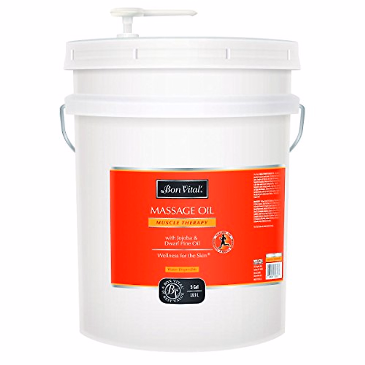 Biotone Polar Lotion - Cooling Pain Relief - 1 Gallon (128oz)