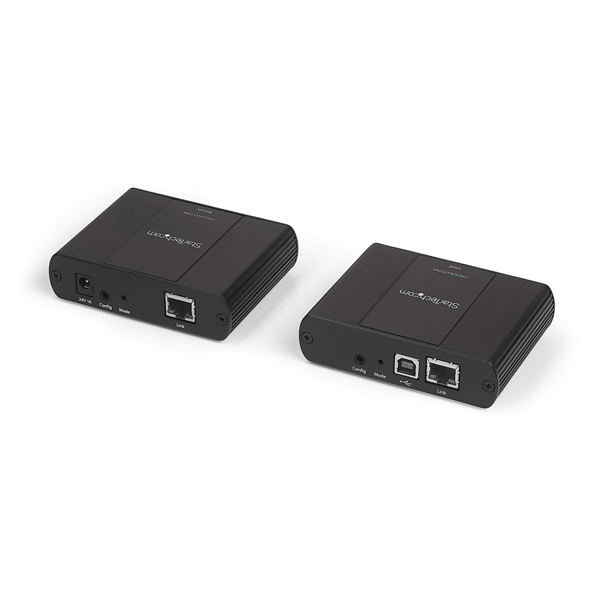 StarTech.com 4 Port USB 2.0 Extender Over Ethernet/IP Network Hub - Up to 330ft (100m) - USB Over Gigabit LAN or Direct Cat5e/Cat6 Cable (RJ45) Extender Adapter - USB Extender Kit (USB2G4LEXT2NA)