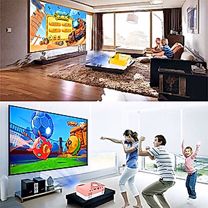 XXXDXDP Mini Home Projector Support 1080P AV USB SD Card USB Portable Projector