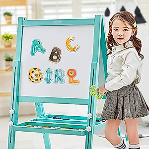 Wooden Magnetic Letters