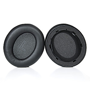 Sumugaric Anker Q35 Earpads Replacement Cushions Kit with Memory Foam Compatible with Anker Soundcore Life Q30 / Q35 Noise Canceling Headphones Accessories (Black)