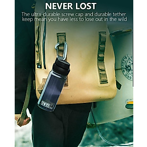 ALIENSX Chug Lid for Wide Mouth Water Bottles, Replacement Tether Cap for Wide Mouth Hydro Flask Rambler 12/16/18/32/40/64 oz and Yeti Yonder 20/25/34/50 oz, Spout Top with Flexible Handle