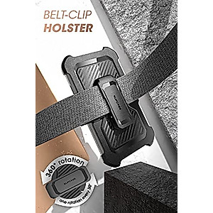 SUPCASE Unicorn Beetle Pro Series Case for Samsung Galaxy Note 10 (2019 Release), Full-Body Rugged Holster & Kickstand without Built-In Screen Protector (Black)