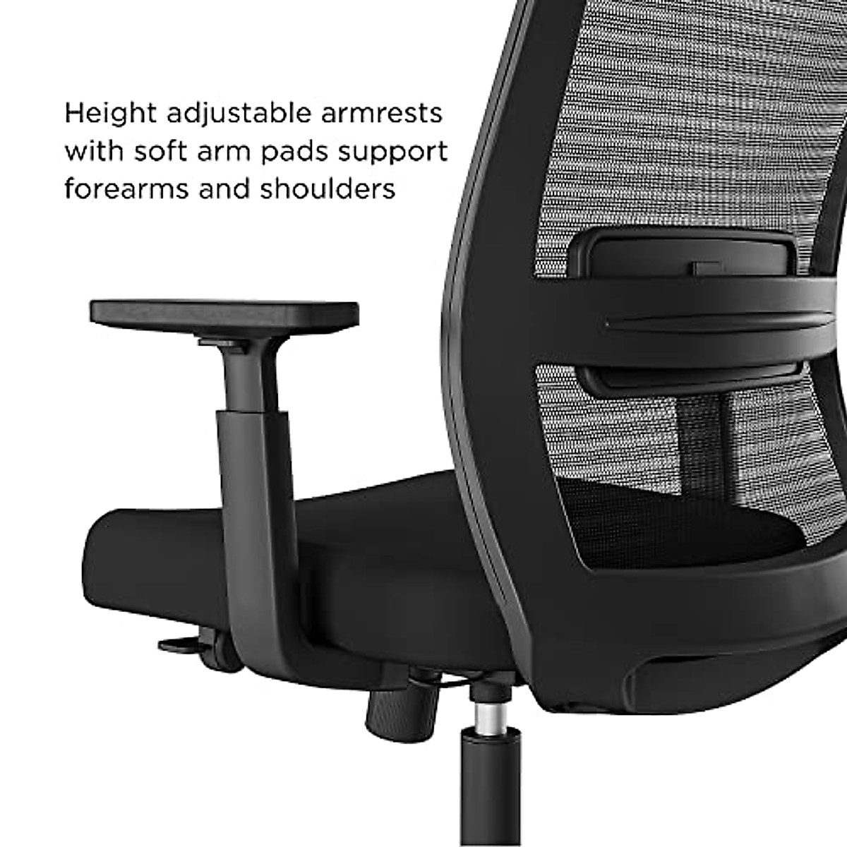 Union & Scale Prestige Marrett Fabric/Mesh Swivel Task Chair, Black, 2/Pack (Un53249-Ccvs)