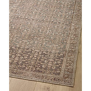 Loloi Angela Rose x Aubrey Collection AUB-04 Sage/Bark, Traditional 7'-6" x 9'-6" Area Rug