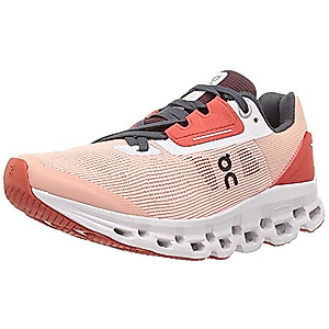 ON Running Cloudstratus Sneaker, 38.5, Red