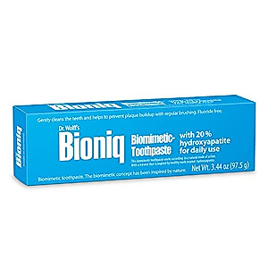 Bioniq Classic Biomimetic Toothpaste with 20 Percent Hydroxyapatite for Daily Use, 3.44 Ounce