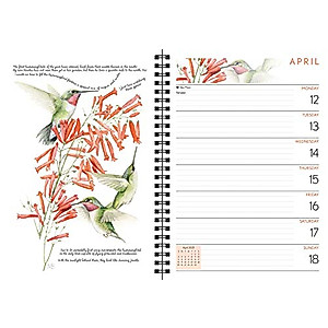 Marjolein Bastin Nature's Inspiration 2021 Monthly/Weekly Planner Calendar