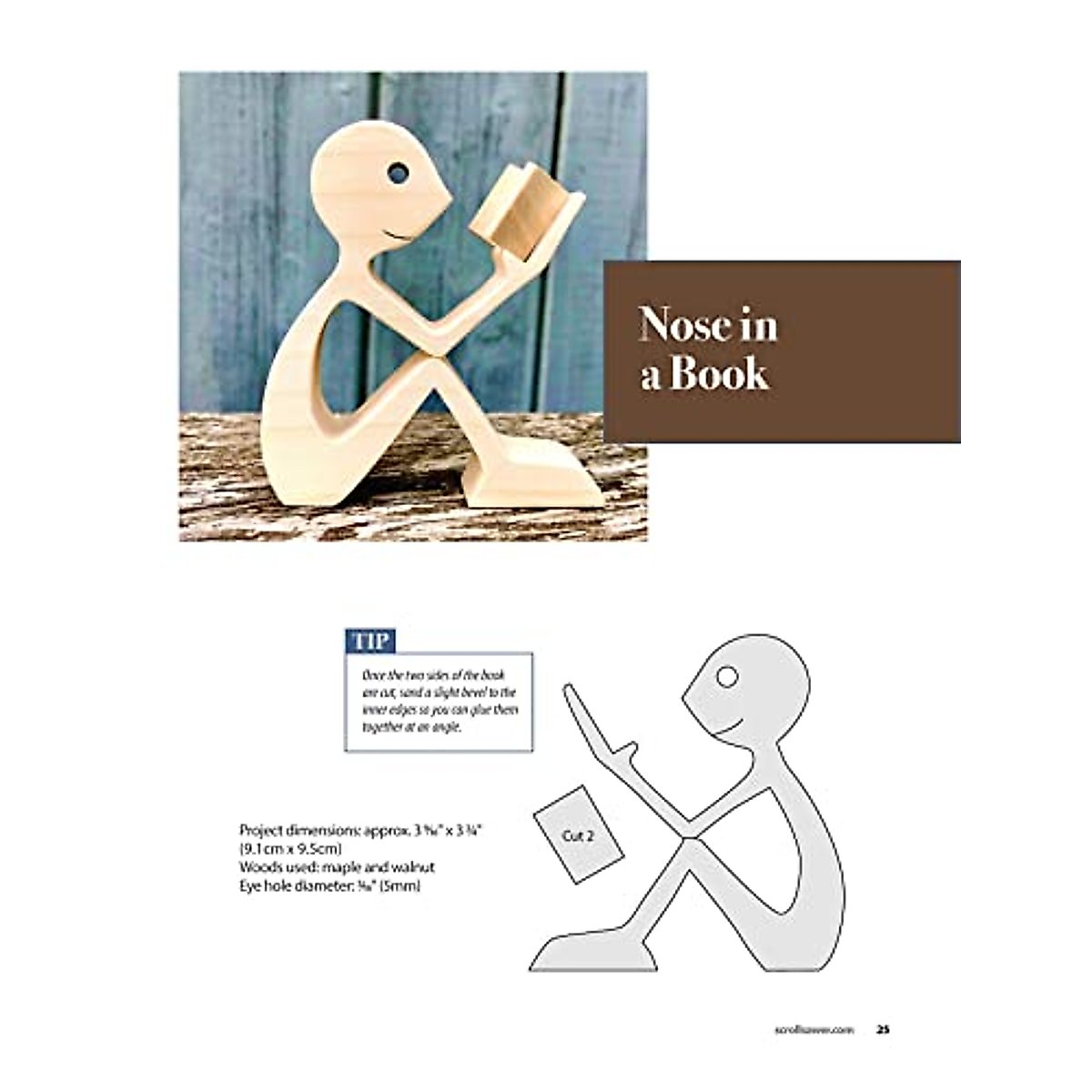 Making Wooden People & Pets with Personality: 24 Easy Projects for the Scroll Saw (Fox Chapel Publishing) Full-Size Patterns for Beginners and Intermediate Scrollers to Create Handmade Gifts in Wood