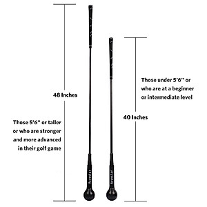 Asyxstar Golf Swing Trainer Aid - Power Flex Golf Swing Training aid for Strength,Balance Speed and Tempo Golf Training Equipment