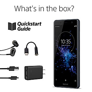 Sony Xperia XZ2 Compact Unlocked Smartphone - 5" Screen - 64GB - Black (US Warranty)