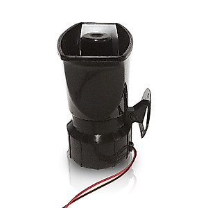 GENSSI Wireless 7 Tone Electronic Siren Emergency Horn Sound System for Police Cars Fire Trucks with Remote Control