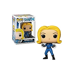 Funko POP Pop! Marvel: Fantastic Four - Invisible Girl, Multicolor, Standard