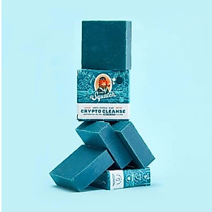 Dr. Squatch All Natural Bar Soap for Men with Medium Grit, Crypto Cleanse