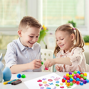 JOYIN 24 Pcs Easter Egg Stampers Toys for Easter Eggs Hunt Game, Basket Stuffers Fillers, Kids Gifts, Party Favor, Self Inking Stamp for Classroom Prize Supplies