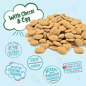 Charlee Bear Original Dog Treats, Cheese and Egg, 16 oz