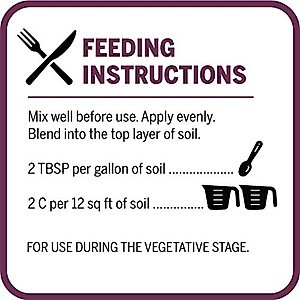 Mother Earth Products HGC733955 Nitro Bat Bat Guano 5-3-1 Plant Fertilizer for Vegetative Plants, Flowers and Tomatoes, 2 lbs., Natural