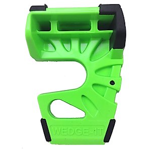 Wedge-It The Ultimate Door Stop - Lime Green 12 Pack