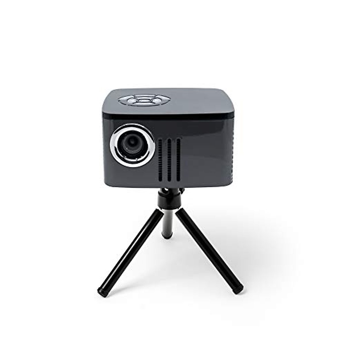 AAXA P7 Mini Projector with Battery, Native 1080P Resolution, 30,000 Hours LED Portable Projector, BT 4.0, Onboard Media Player, for Business and Home Theater