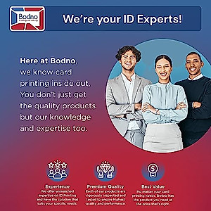 Bodno Magicard Pronto ID Card Printer & Super Supplies Package ID Software, Camera, 300 Cards and 300 Print Ribbon - Bronze Edition