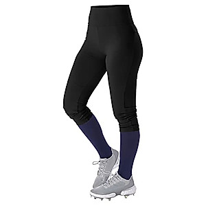 CHAMPRO Women's Standard Yoga-Pant, Black, Small